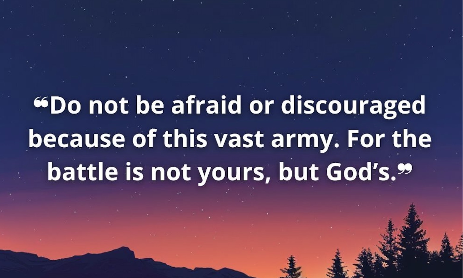 The Battle Is Not Yours | Worship Leaders University
