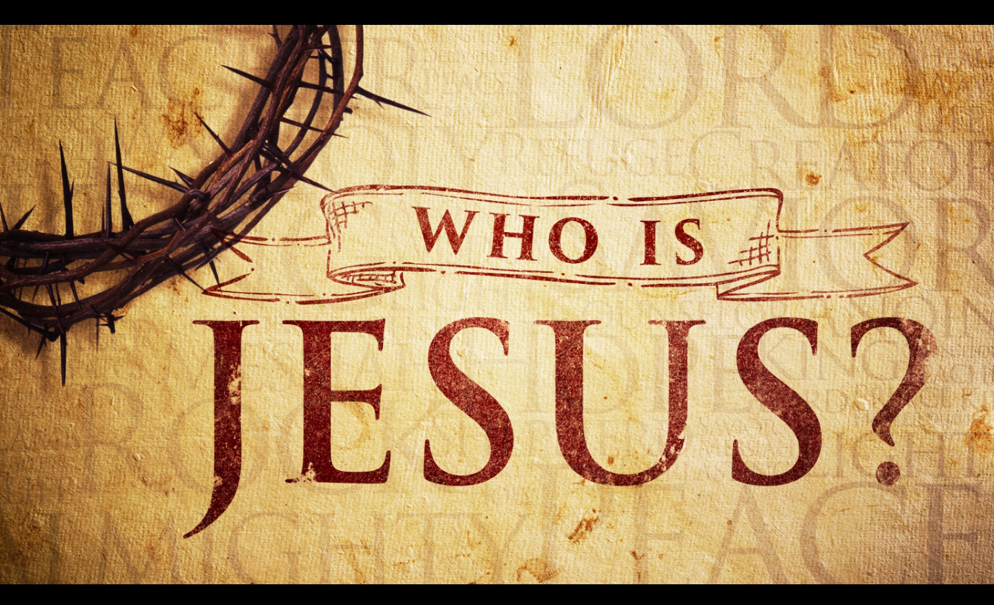 Who Is Jesus? | Worship Leaders University